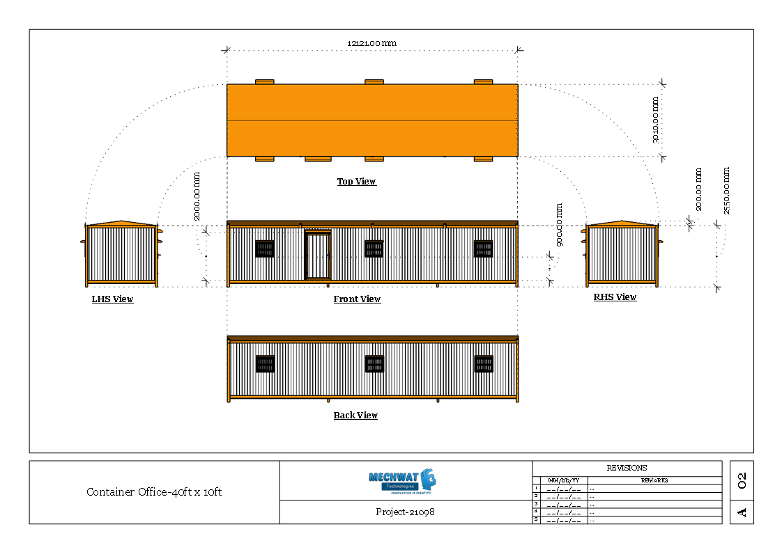 Prefab Office Container Manufacturer in Ahmedabad